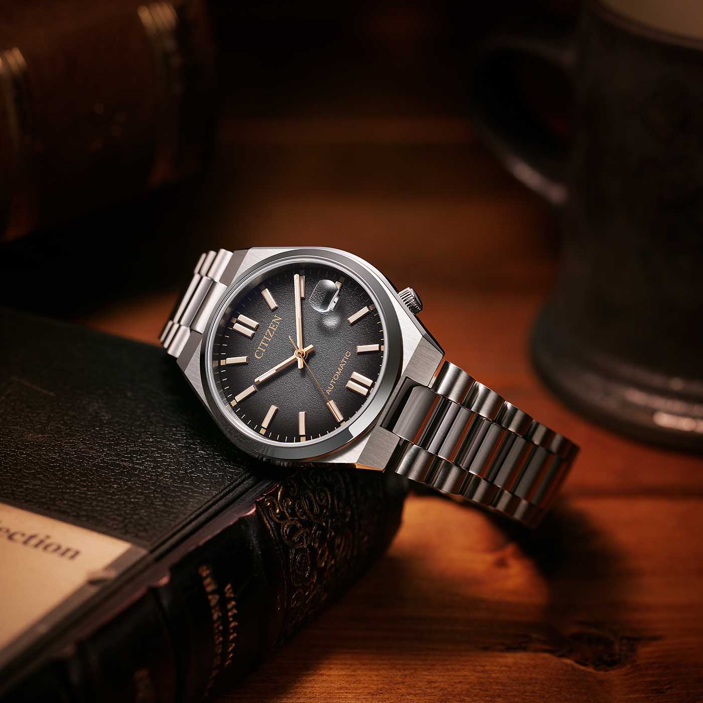 NJ0200-50E Male Stainless steel black Citizen Onlineshop