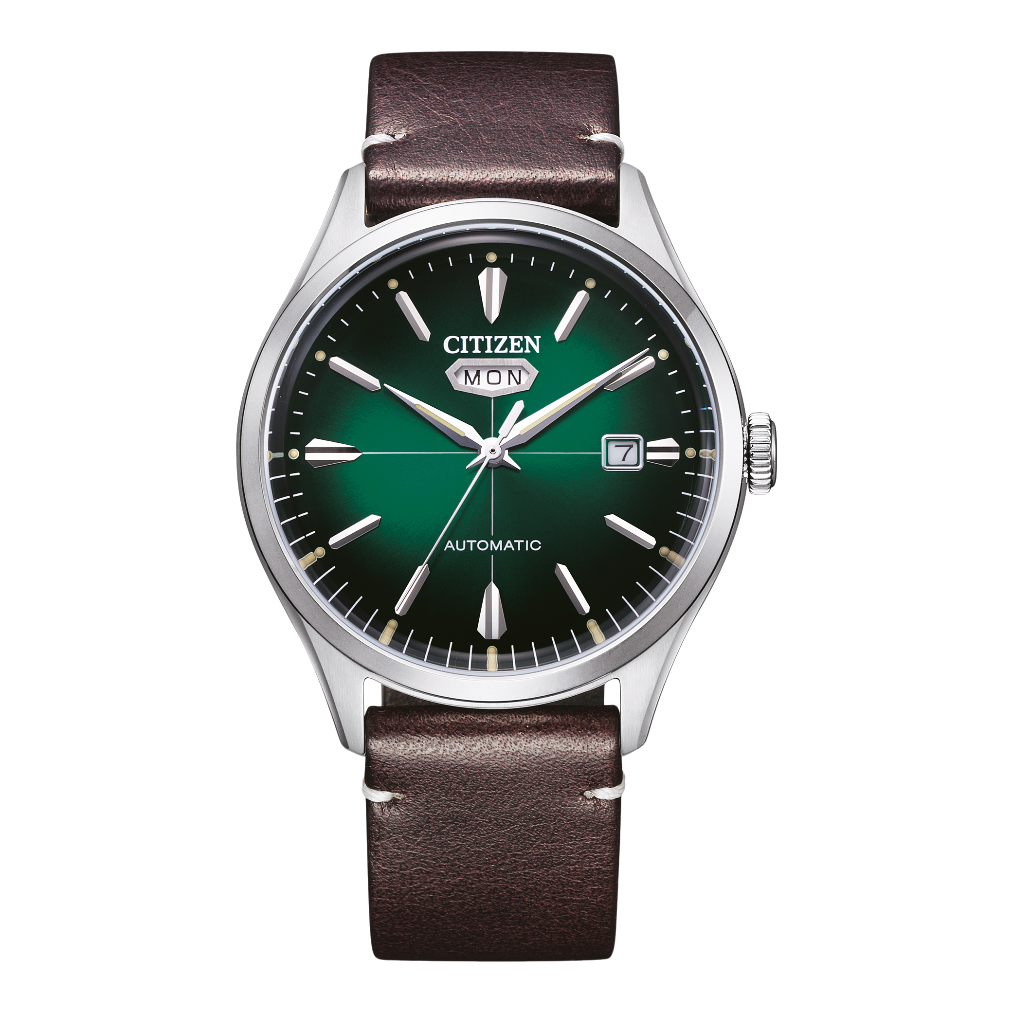 NH8390-03XC Male Leather green ø 40.2mm Citizen Onlineshop