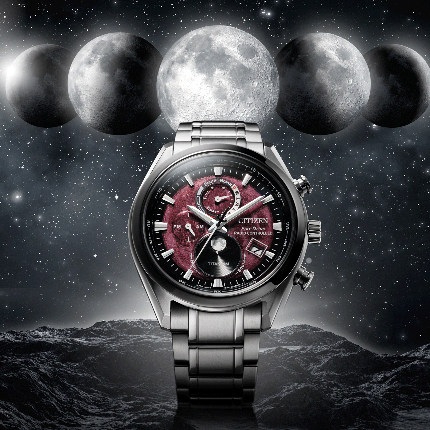 BY1018-80X Male Super Titanium ™ red ø 43mm Citizen Onlineshop