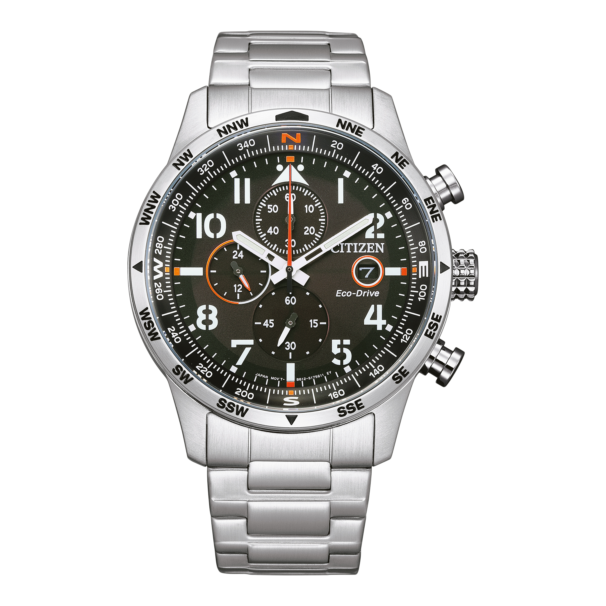 CA0790-83E Male Stainless steel black ø 43mm Citizen Onlineshop