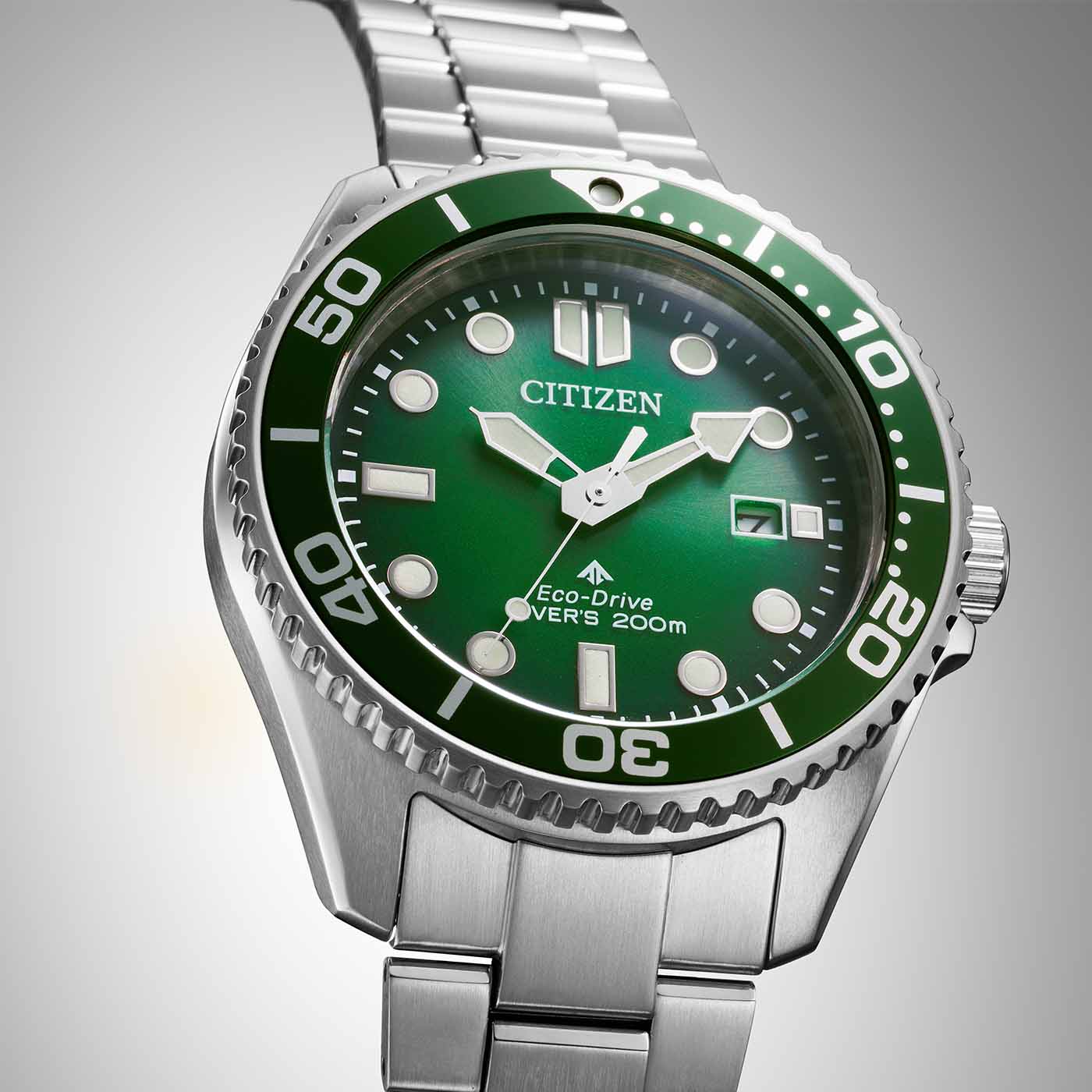 BN0269-50W Male Stainless steel green ø 40.55mm Citizen Onlineshop