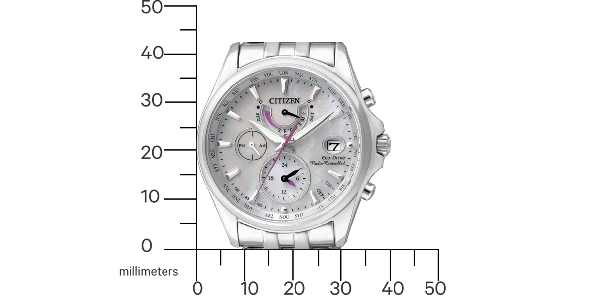 FC0010-55D Female Stainless steel Mother of Pearl ø 39mm Citizen Onlineshop